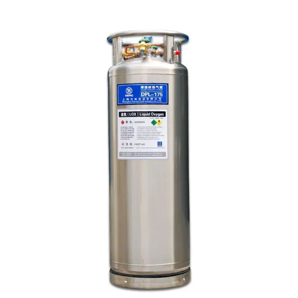 Liquid Oxygen/Nitrogen/Argon/CO2 Storage Tank Dewar Cryogenic Gas ...